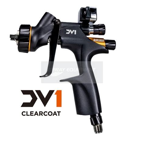 Devilbiss Dv1 Hvlp Clearcoat Spray Gun Digital