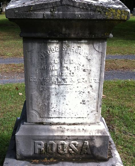 Jacob S Roosa 1810 1874 Find A Grave Memorial
