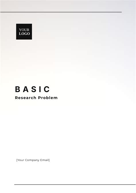 Free Academic Research Templates To Edit Online And Print