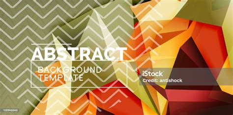 벡터 삼각형 3d 기하학적 모양 배경 현대 포스터 디자인 결정체에 대한 스톡 벡터 아트 및 기타 이미지 결정체 곡선 기하