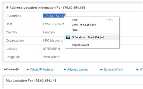 IPaddress is IP address lookup für Google Chrome Erweiterung Download