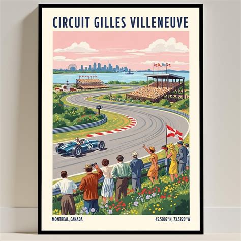 Vintage F1 Race Posters Etsy
