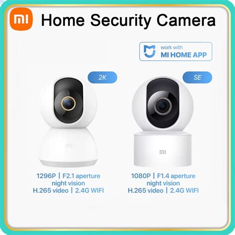 Xiaomi Smart Camera Home Security Camera Mi Cctv Wi Fi Ip Indoor Outdoor Camera K Night