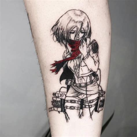 Mikasa Tattoos