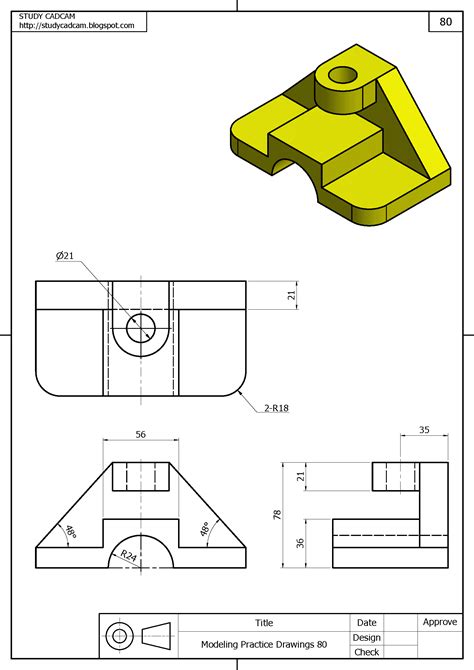 Solidworks Practice Autocad Isometric Drawing Autocad Vrogue Co