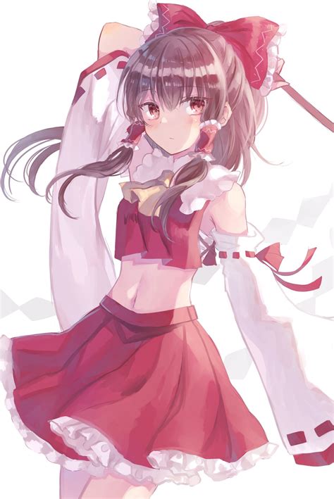Hakurei Reimu Touhou Drawn By Miyakure Danbooru