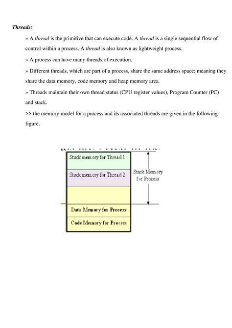 Micro Controllers And Embedded Systems Module 5 Part 2 Threads A