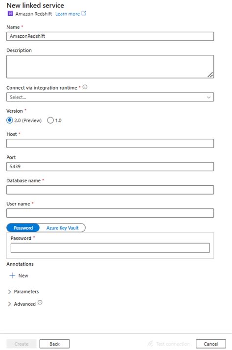 Copy Data From Amazon Redshift Azure Data Factory And Azure Synapse Microsoft Learn