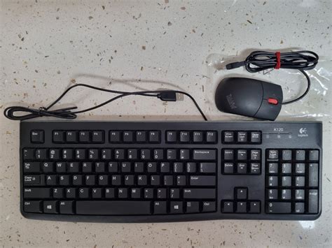 Logitech K120 Keyboard And Thinkpad Mouse Computers And Tech Parts And Accessories Computer