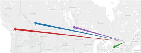 Arrows On Map With Tableau