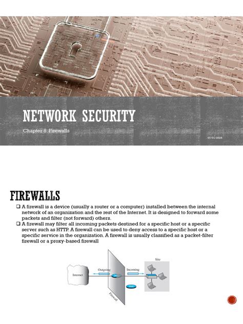 Ch8 Firewall And Ids And Ips Pdf Firewall Computing Port Computer