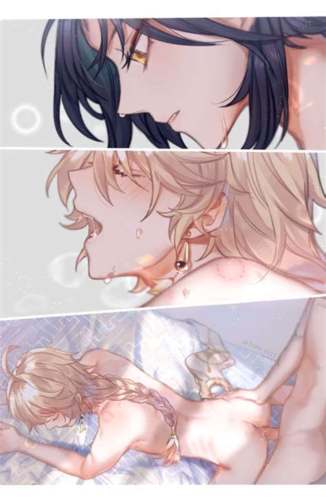 Aether And Xiao Genshin Impact Drawn By Torisan Rinlen Danbooru