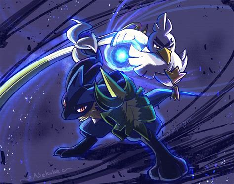 Lucario And Sirfetchd Pokemon Drawn By Shurisyurigame Danbooru