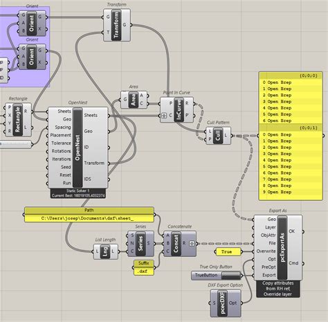 How To Export The Nested Sheets To Dxf For Cnc Grasshopper Mcneel Forum