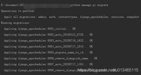 Django Apscheduler实现定时任务django Apscheduler每一分钟都执行 Csdn博客