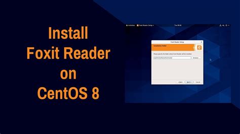 Install FoxitReader PDF Reader On CentOS YouTube