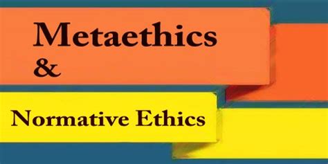 Metaethics And Normative Ethics Assignment Point