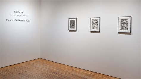 En Masse Ensembles Sets And Variations The Art Of Howie Lee Weiss Exhibitions Goya