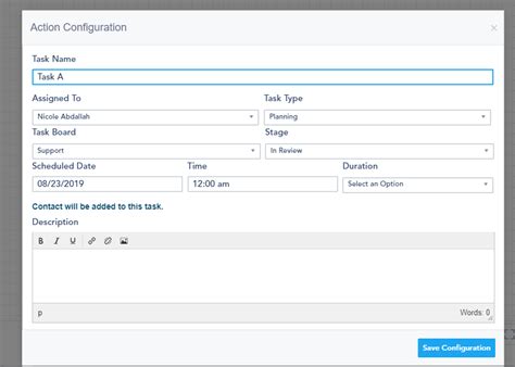Task Automation VBOUT Help Center