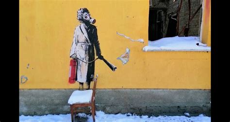 В Киевской области восемь человек задержаны за кражу граффити Бэнкси