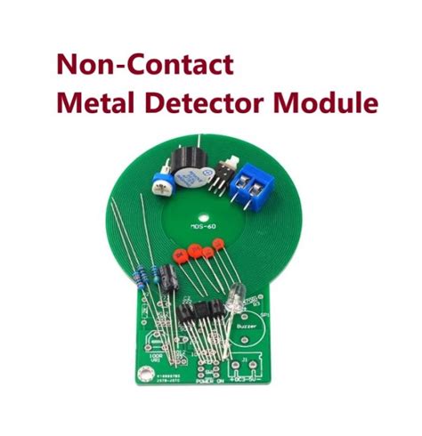 Non Contact Metal Detector Circuit Module Daraz Lk