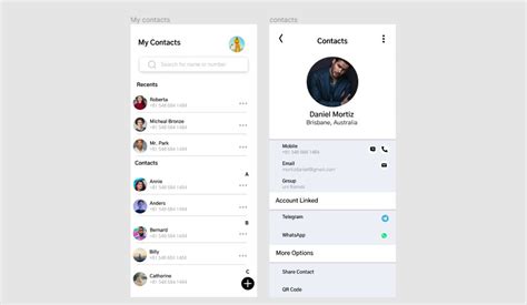 Contacts Flutter Awesome
