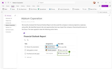 Onenote Bekommt Integration Von Microsoft Loop Komponenten