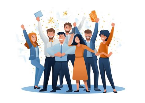 Team Celebration Clip Art