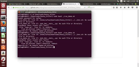 run demo sh error env sh · issue 51 · p4lang tutorials · github