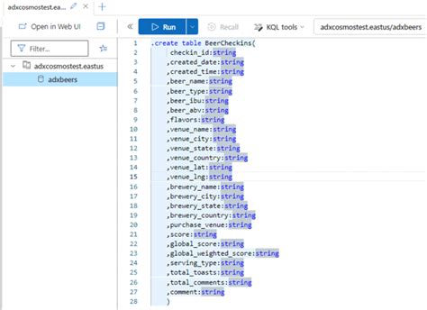 Read Cosmos Db Data With Azure Data Explorer