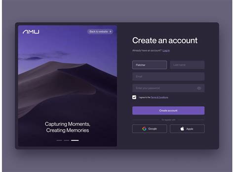 Login And Sign Up Dark Mode Uiux Design Login Page Design Ui Ux