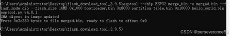 Esp32 分开烧录和合并烧录地址简要说明esp32 Bootloader Csdn博客