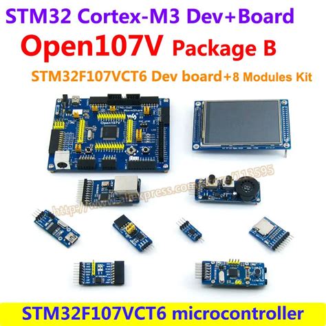 Stm32 Board Stm32f107vct6 Stm32f107 Arm Cortex M3 Stm32 Development