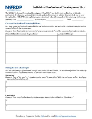 Fillable Online IPDP Worksheet Docx Individual Professional Fax Email Print PdfFiller