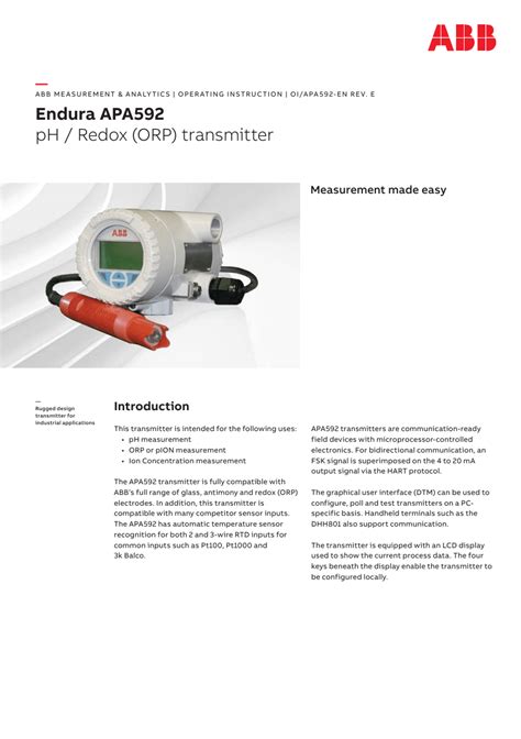 Abb Ph Sensor Wiring Diagram Circuit Diagram