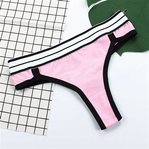 Uaang Felinus Sexy Panties Women Cotton Underwear Sport G String Thong