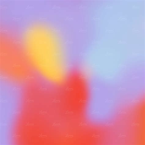 Abstract Color Harmony Illustration On Lummi