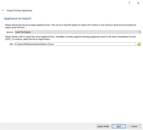 Export And Import Vms On Oracle Vm Virtualbox