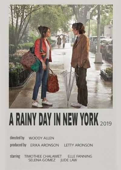 فیلم یک روز بارانی در نیویورک A Rainy Day In New York اکران و نقد رزرو و خرید بلیط سینما