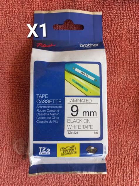 Label Makers Supplies Lot Of Brother P Touch Lable Printer Tape Cassettes See Photos