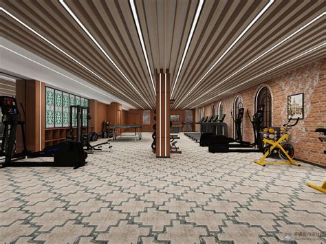 健身房 效果图欣赏 多模网