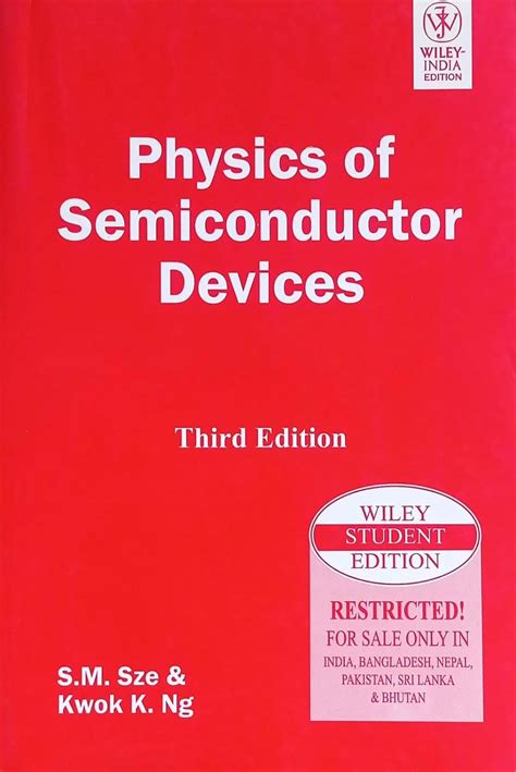 Buy Physics Of Semiconductor Devices By Sm Sze Second Hand