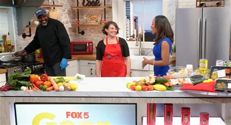 Fox 5 Dc Good Day Cafe Ft Food And Friends 7 3 23 Tommy Zarembka