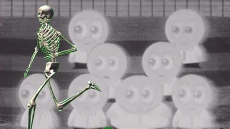 Skeleton Running Past 👀 Carl The Skeleton Know Your Meme