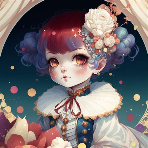 Midjourney Chibi Pierrot By Aubbit On Deviantart