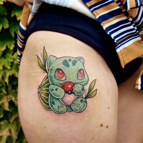 Bulbasaur Outline Tattoo At Kevin Turner Blog