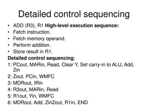 PPT UNIT III CONTROL UNIT DESIGN PowerPoint Presentation Free Download ID 688352