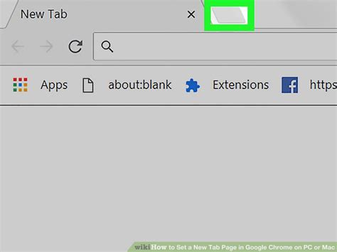 How To Set A New Tab Page In Google Chrome On PC Or Mac 10 Steps