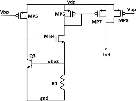 Circuit Diagram Of Reference Current Generator Download Scientific