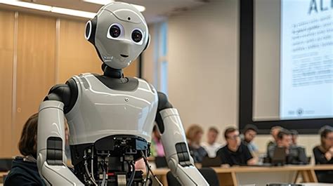 Premium Photo Marketing Teacher Explaining Ai To A Class Of Mba